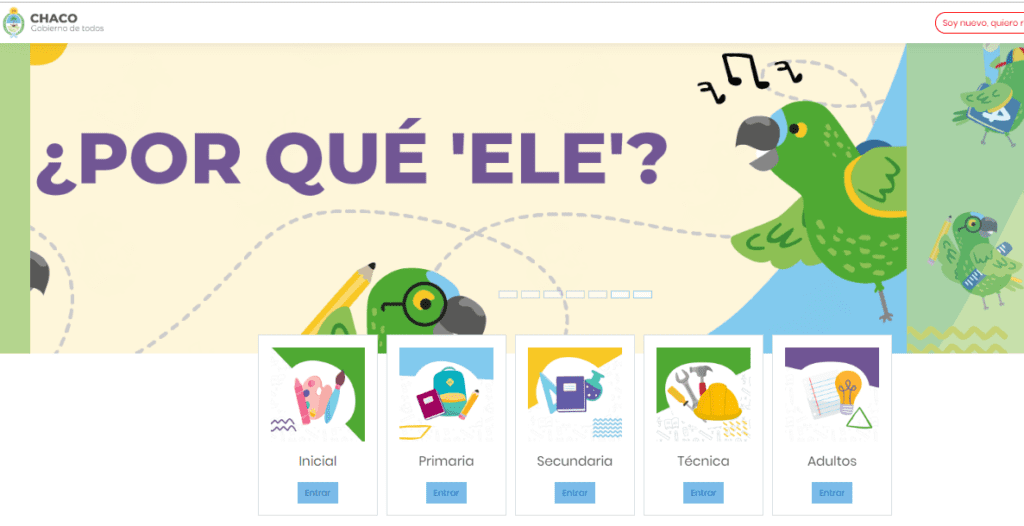 ELE: ¿Cómo funciona la plataforma educativa de Chaco que brinda clases ...